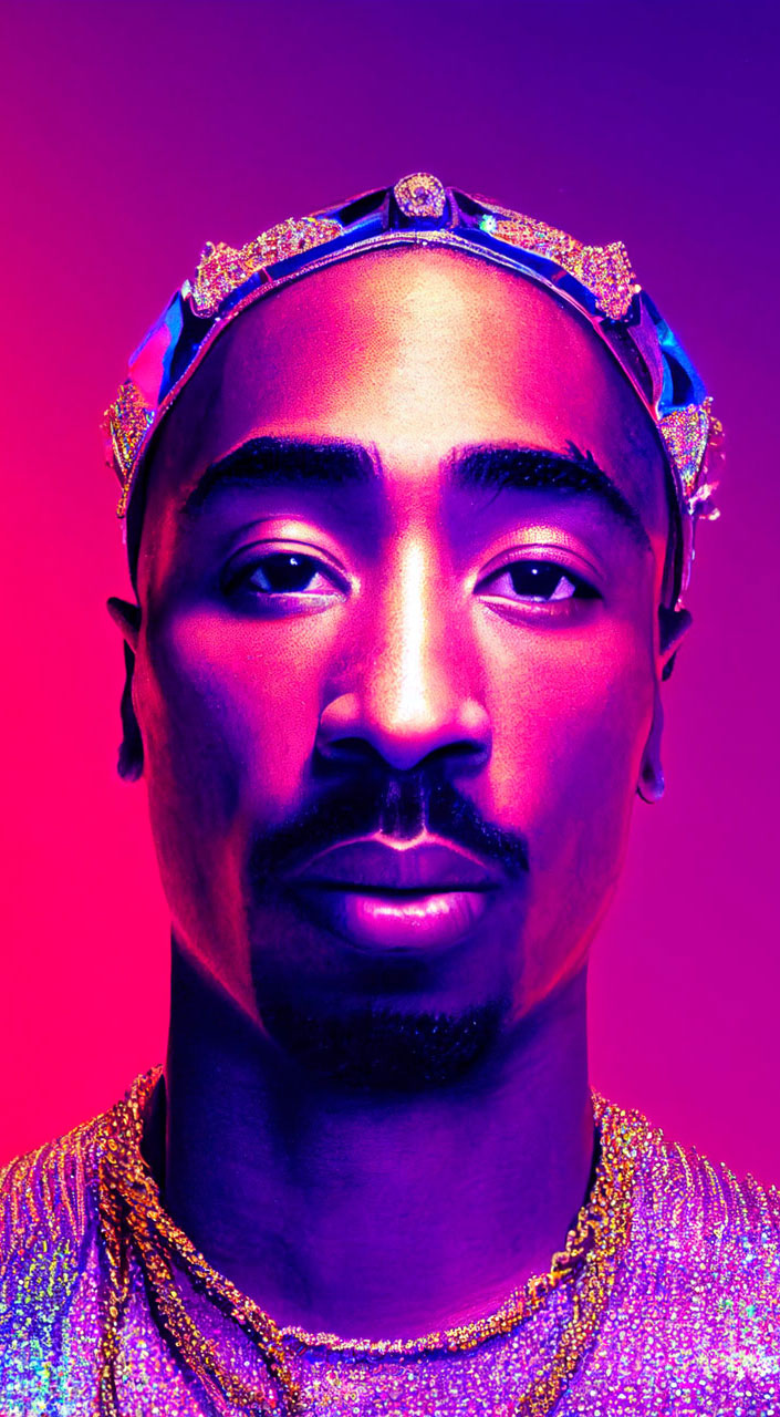 rappers_Santasombra_hyper_futuristic_rapper_Tupac_Shakur_wearing_a_fine ...